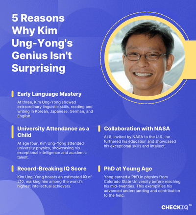 Kim Ung-Yong: The Child Prodigy With a 210 IQ