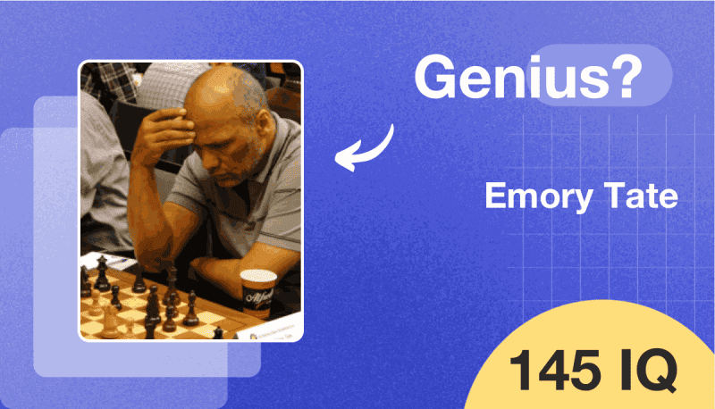 Emory Tate Had an IQ of 145