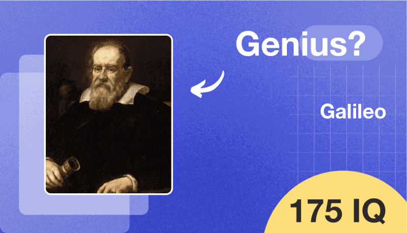 Galileo Had a 175 IQ