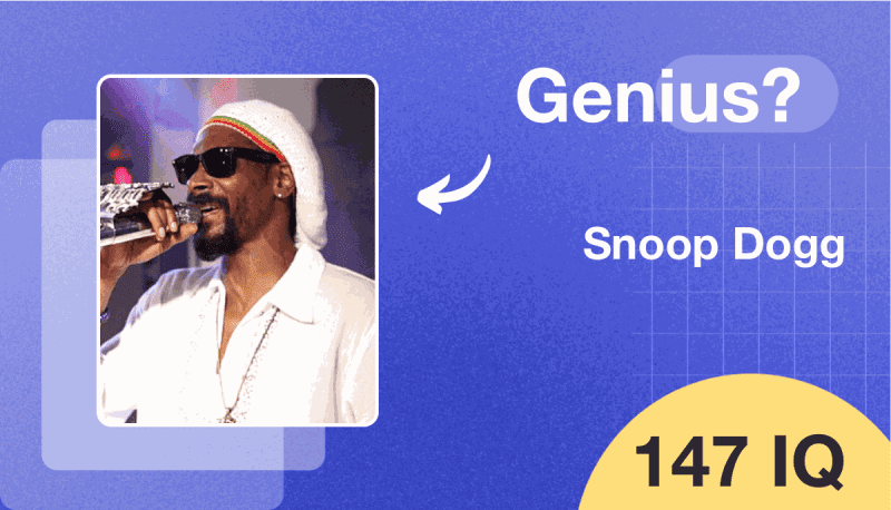 Snoop Dogg's Estimated IQ Is 147