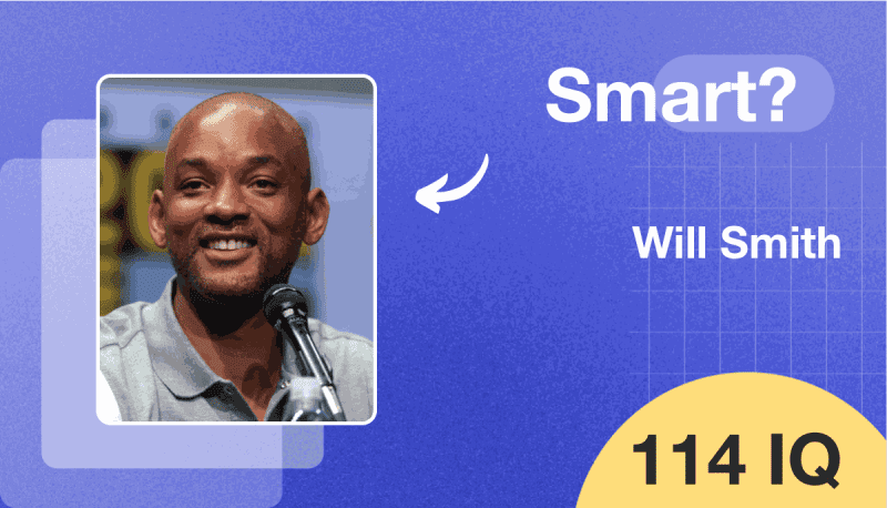 Will Smith's IQ Score Is Estimated at 114